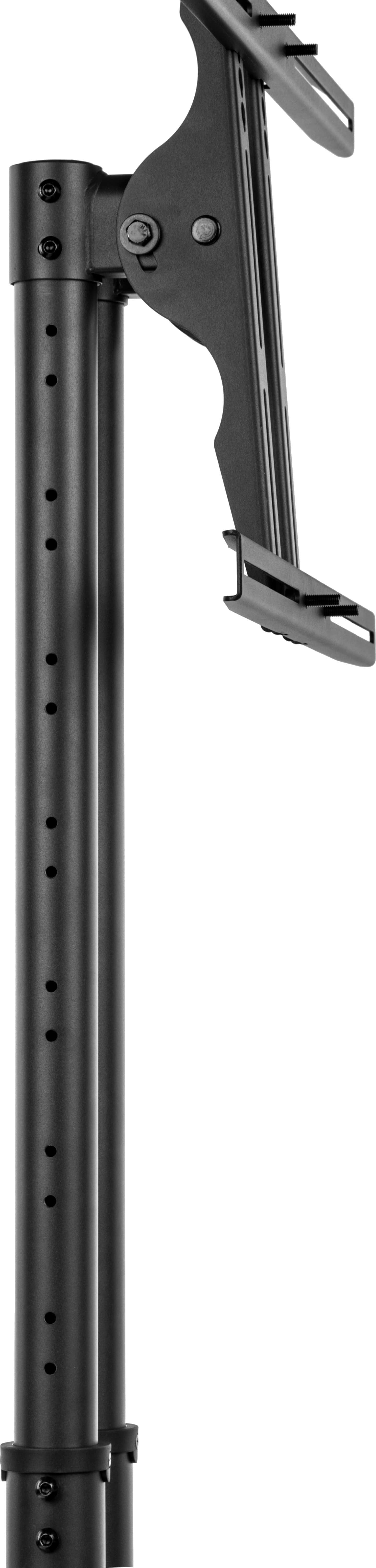 TV Stand with Security Cabinet | Adjustable Mount and Locking Storage ...