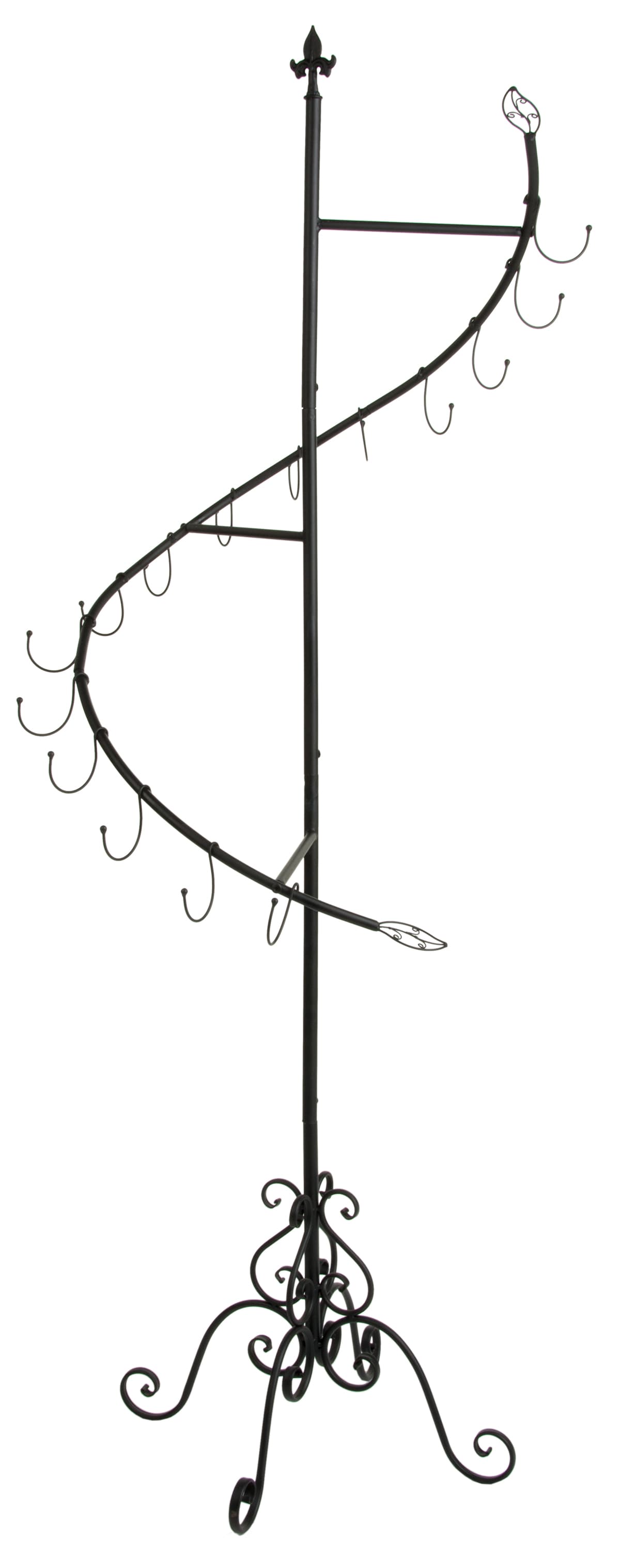 Spiral Purse Tree | Merchandise Rack with (15) Cascading Hooks ...