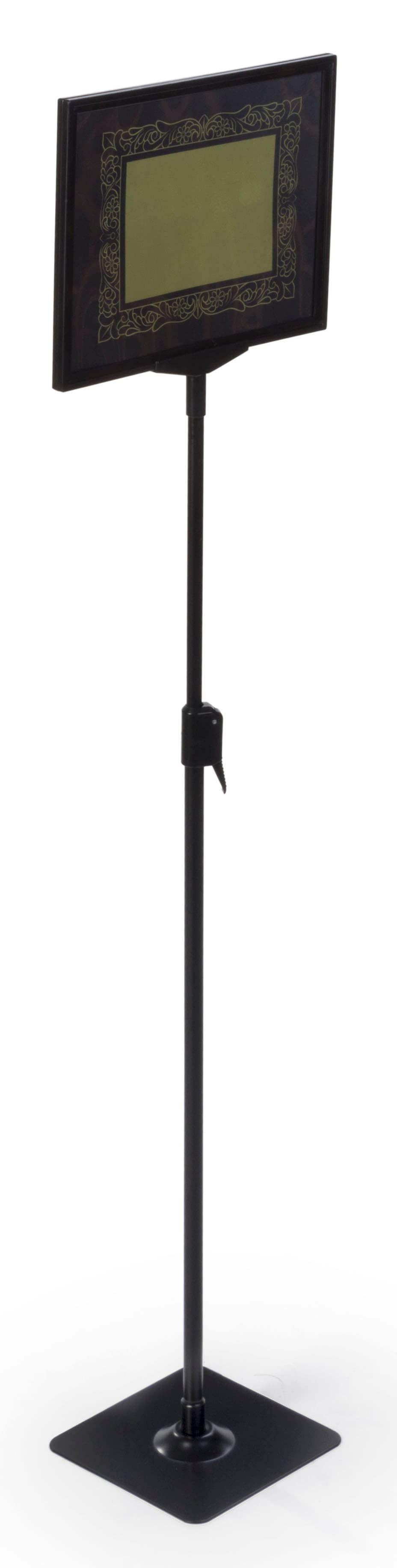 8.5" x 11" Vertical Sign Stand | Top Insert Frame with PVC Lenses ...
