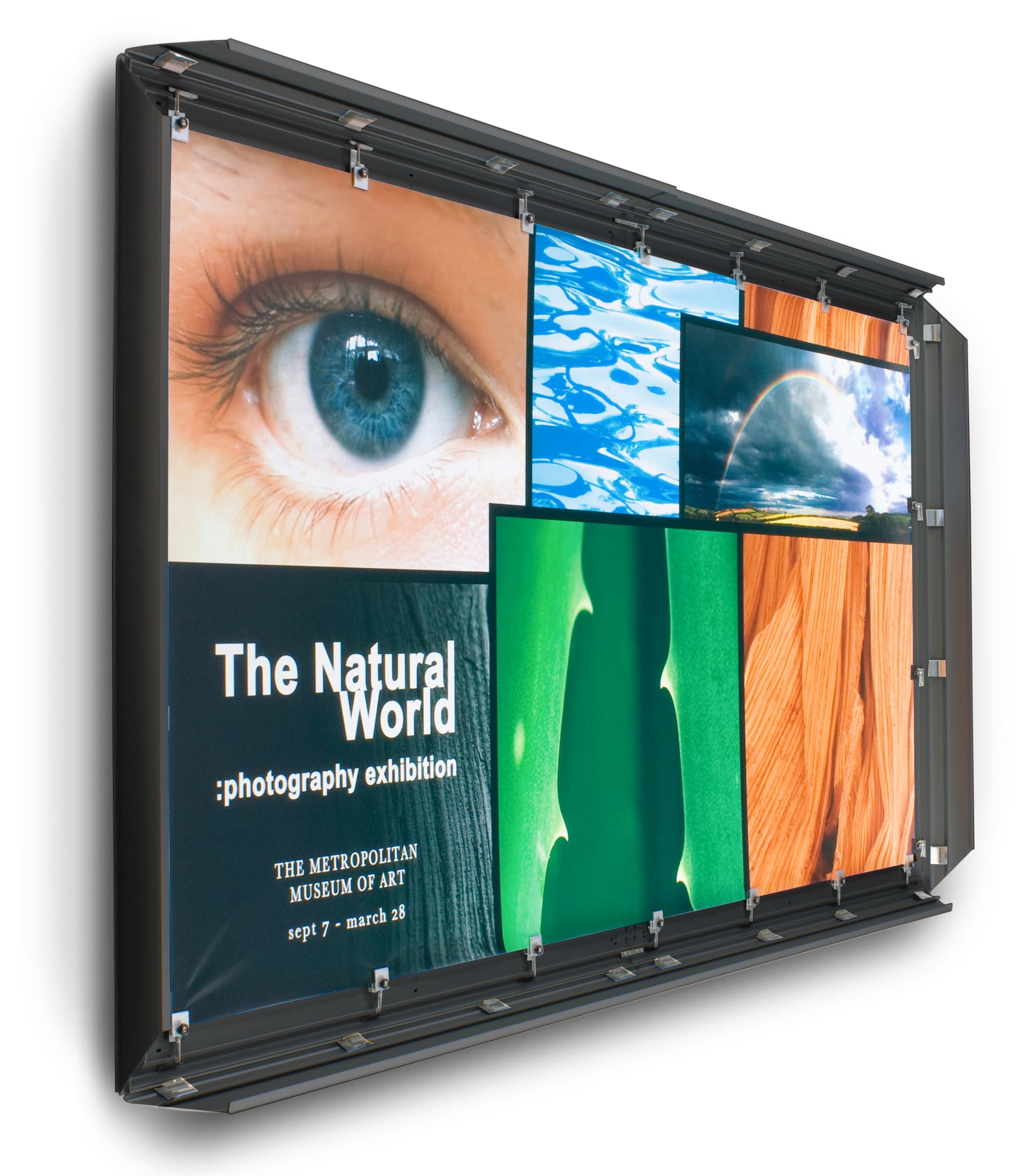 4' x 8' Black Banner Stretching Frame | Outdoor or Indoor | Displays2Go