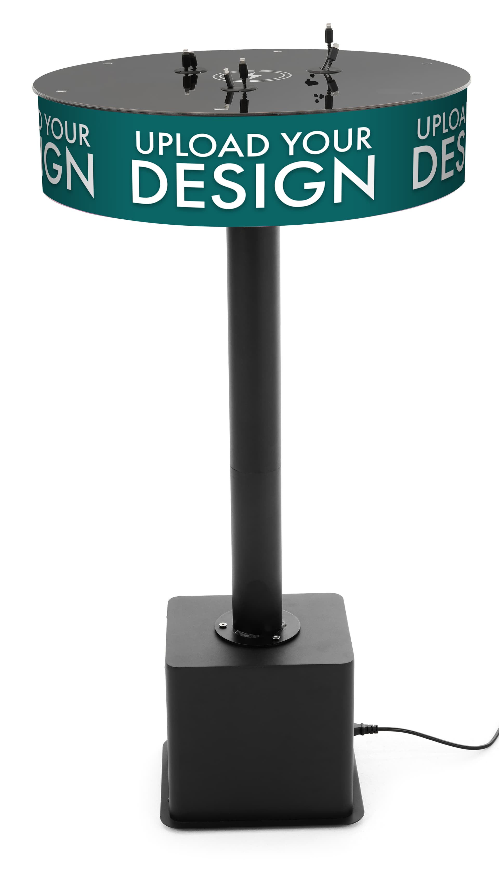 Replacement Graphic for CHRTBCONCP Charging Station | Displays2Go