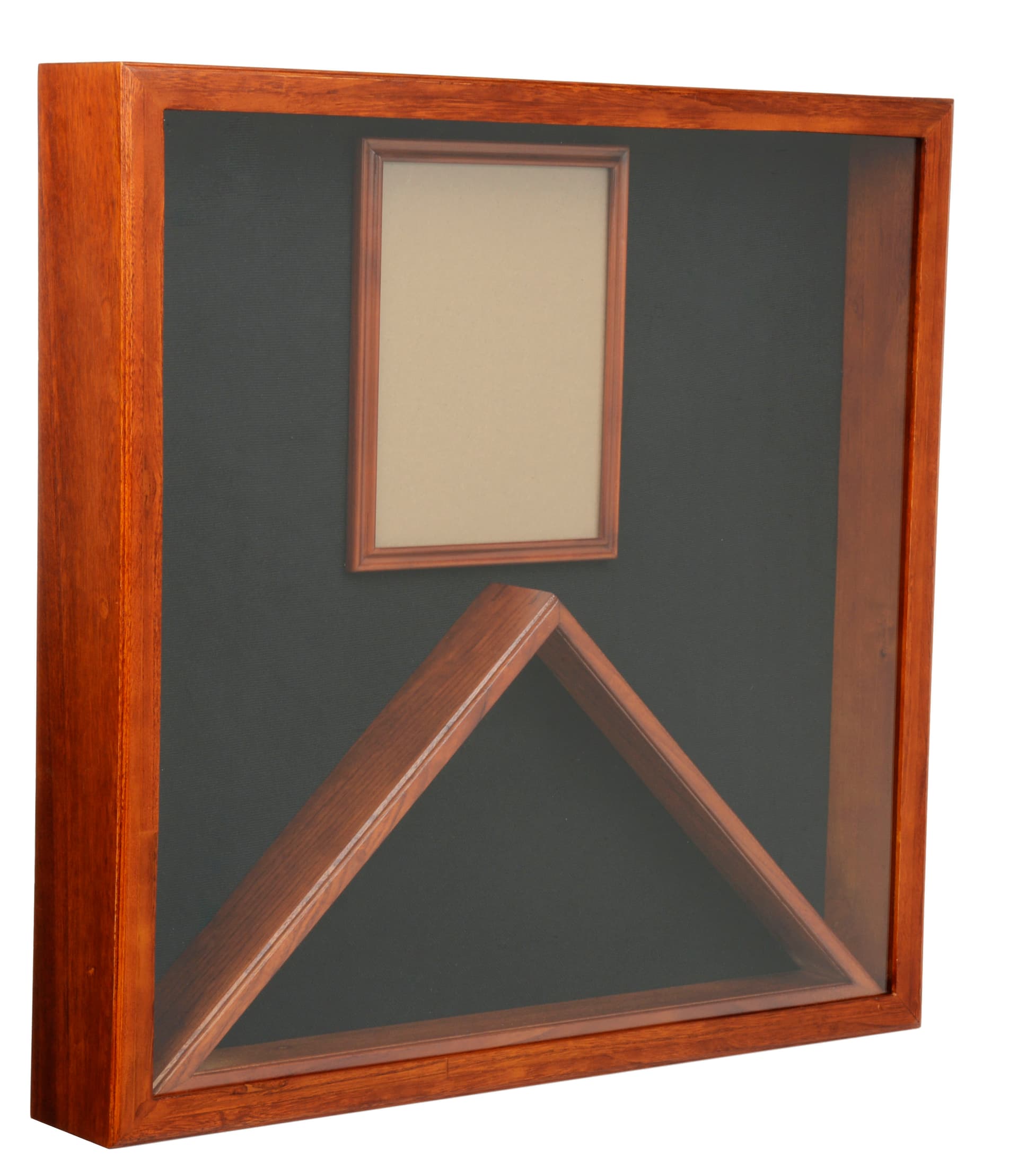 Flag and Certificate Display Case | MDF Shadow Box for Military ...