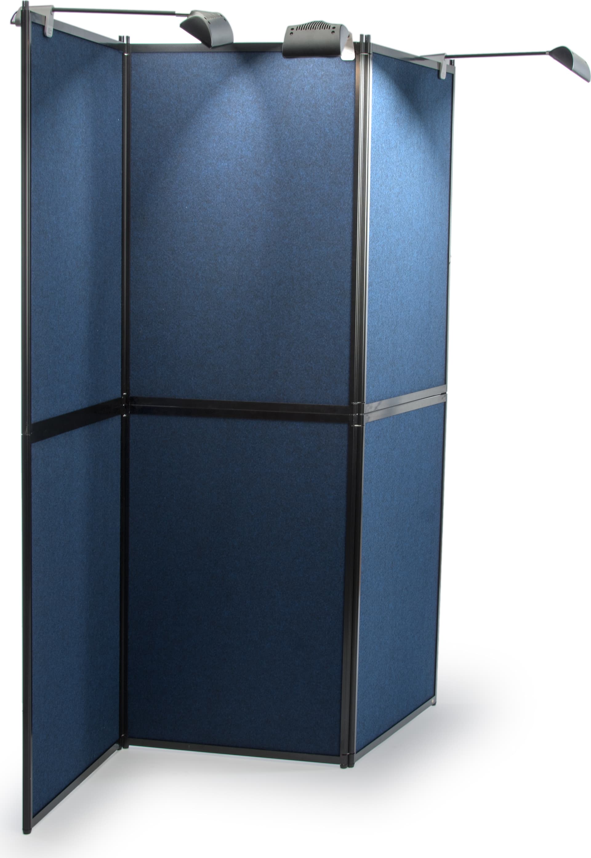 Hook and Loop Display Board with Halogen Lights | Floor Standing ...