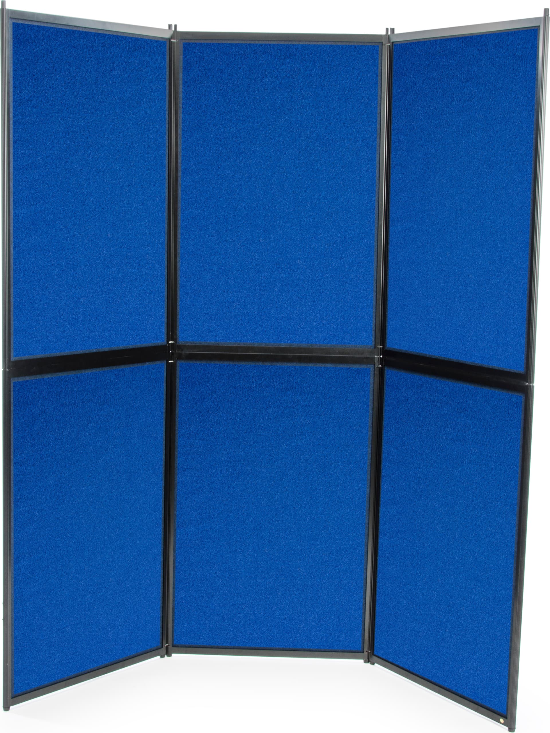 6 Panel Hook and Loop Display Board | Floor Standing System | Displays2Go