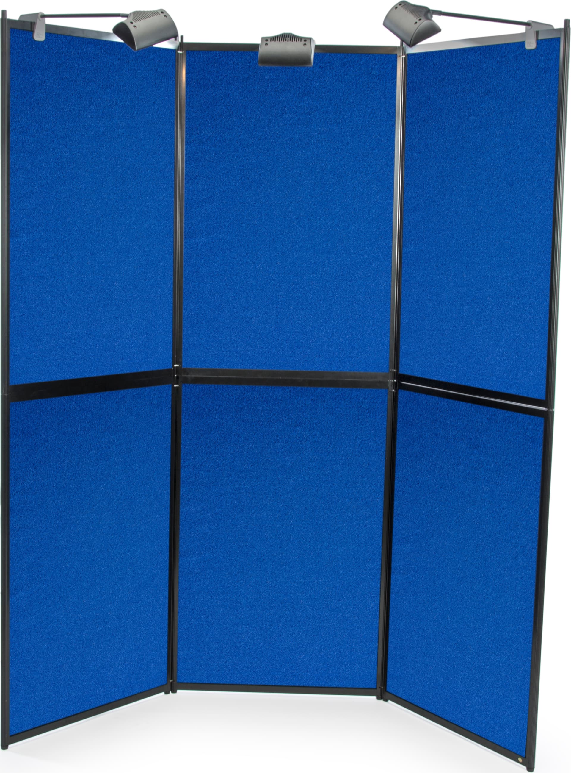 Hook and Loop Display Board with Halogen Lights | Floor Standing ...