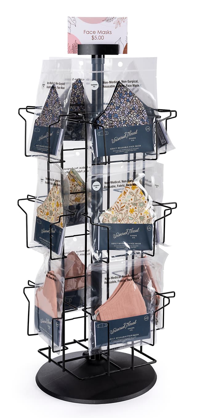 Postcard Carousel | 12 Horizontal Pockets | Displays2Go