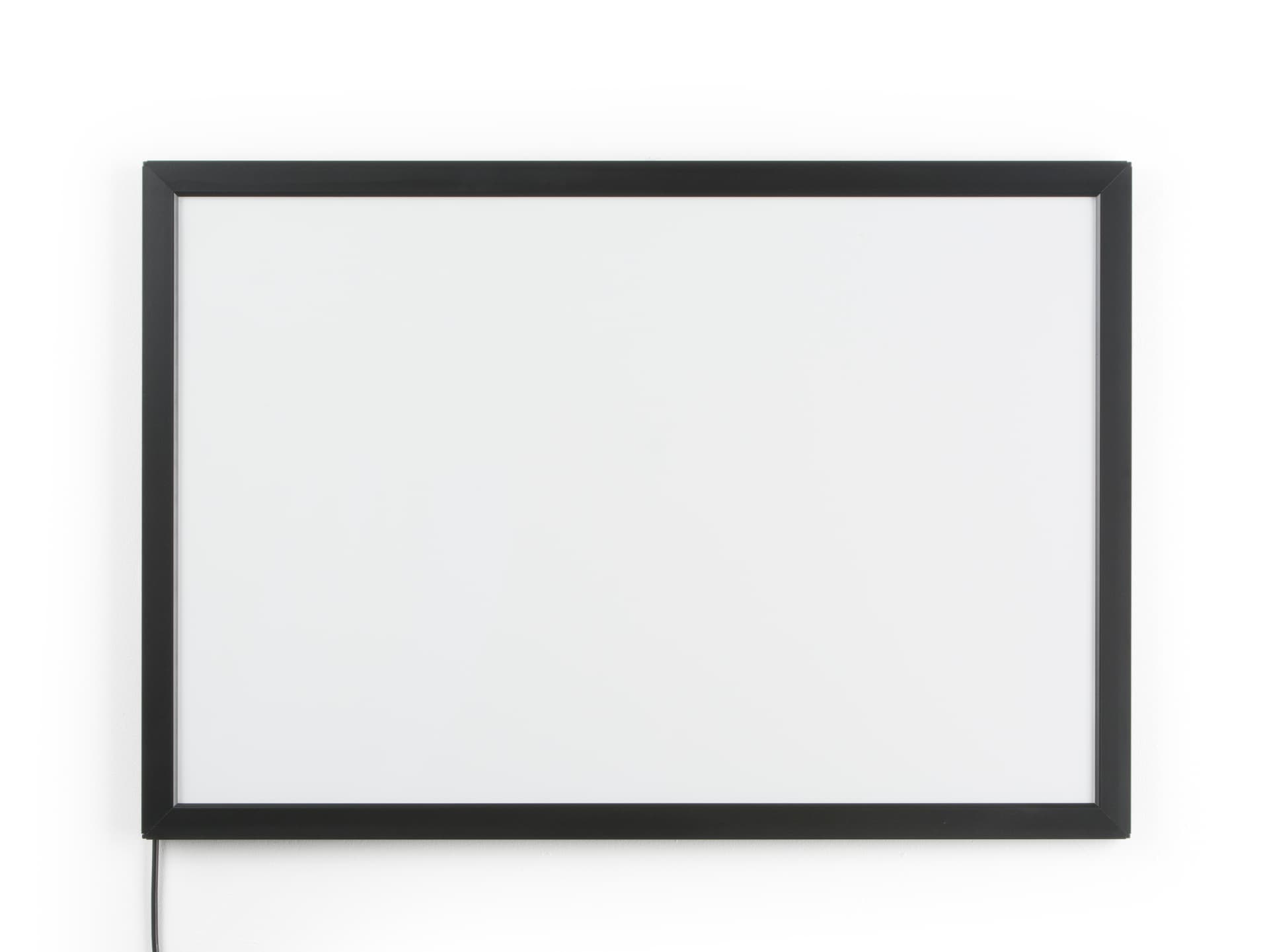 Black 20" x 30" LED Lightbox | Acrylic Light Guided Panel | Displays2Go