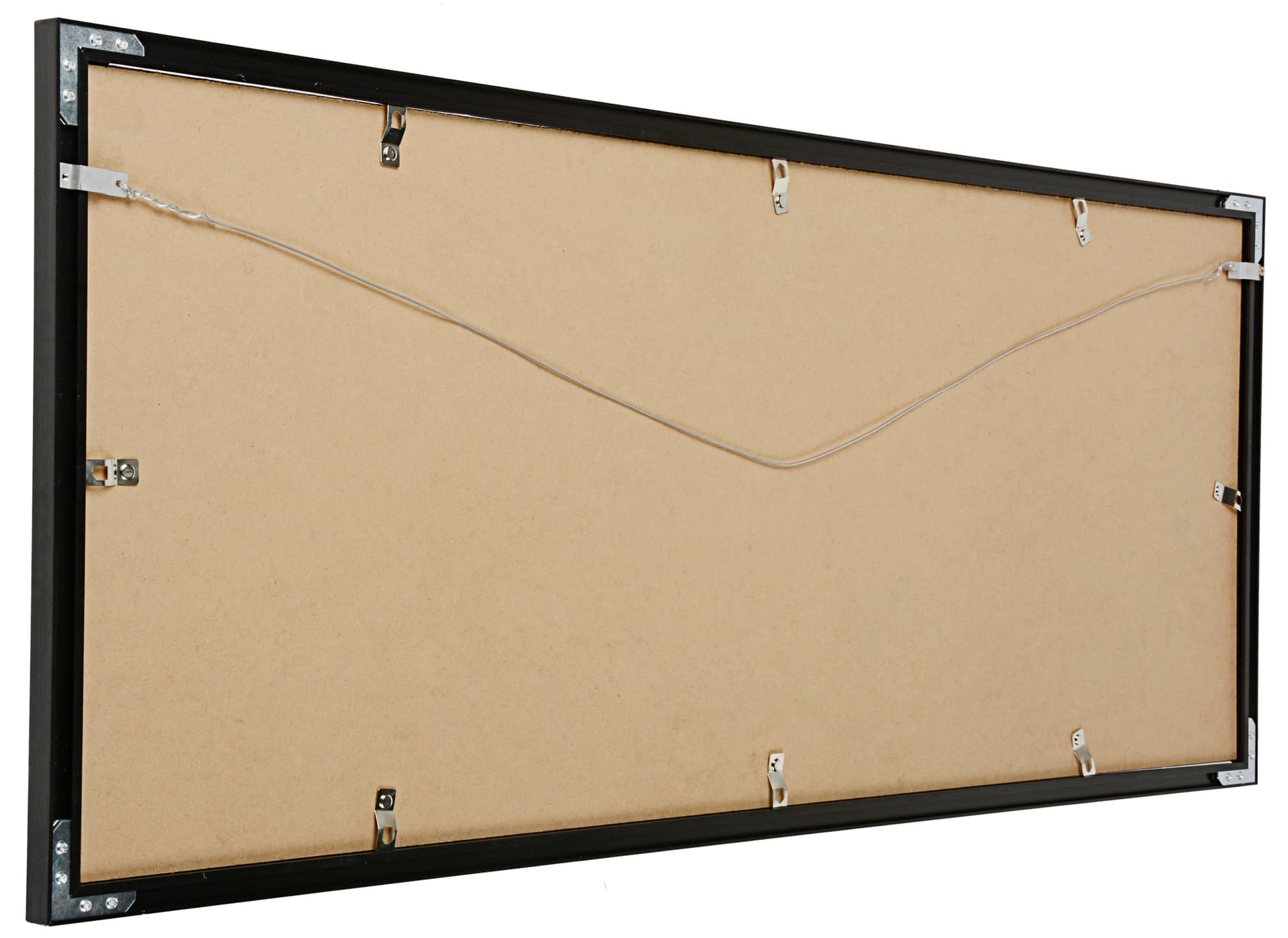 Black Panoramic Picture Frame | Matted | Displays2Go