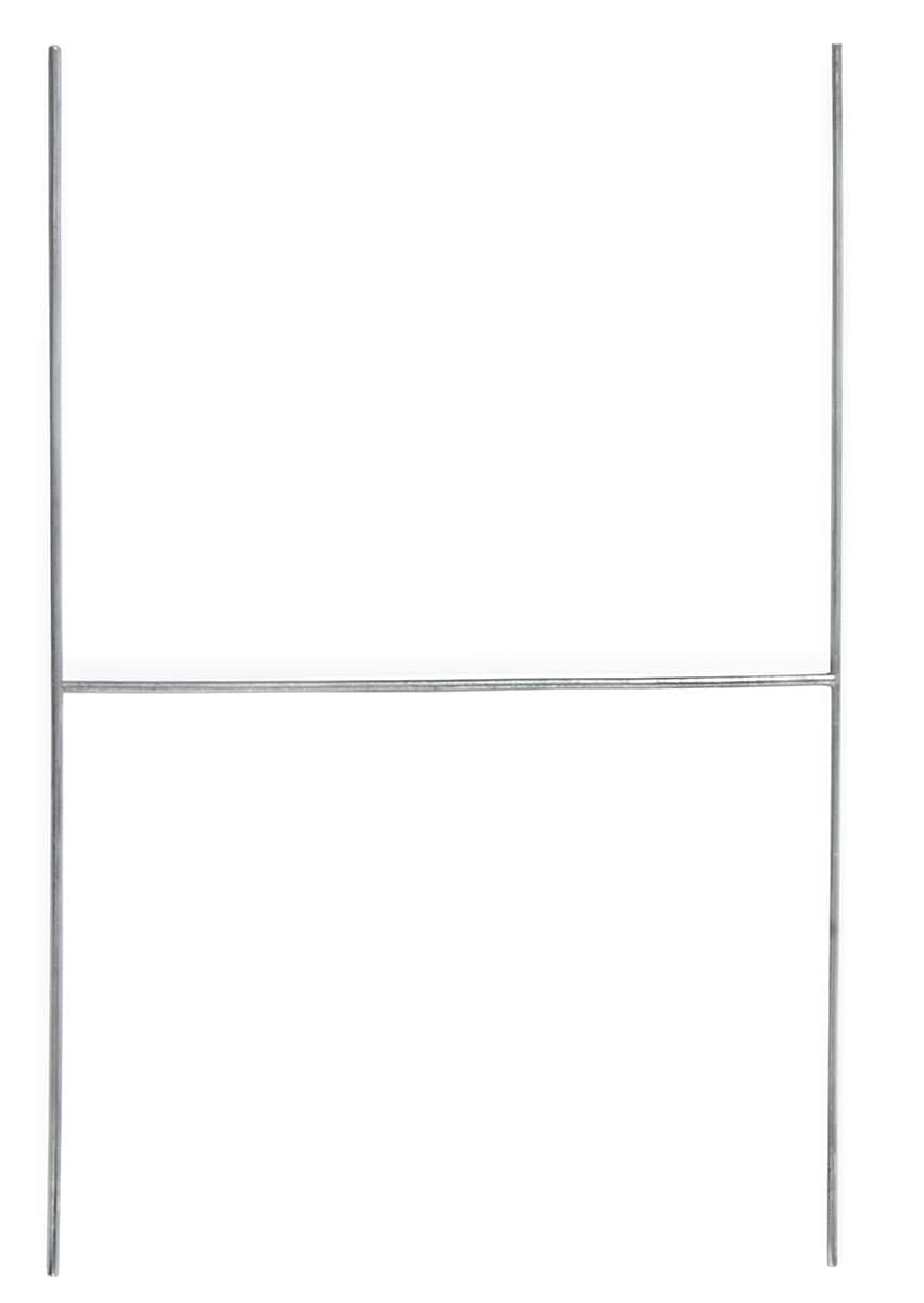 Real Estate Yard Sign Frame | (9) Gauge Steel with Silver Finish ...