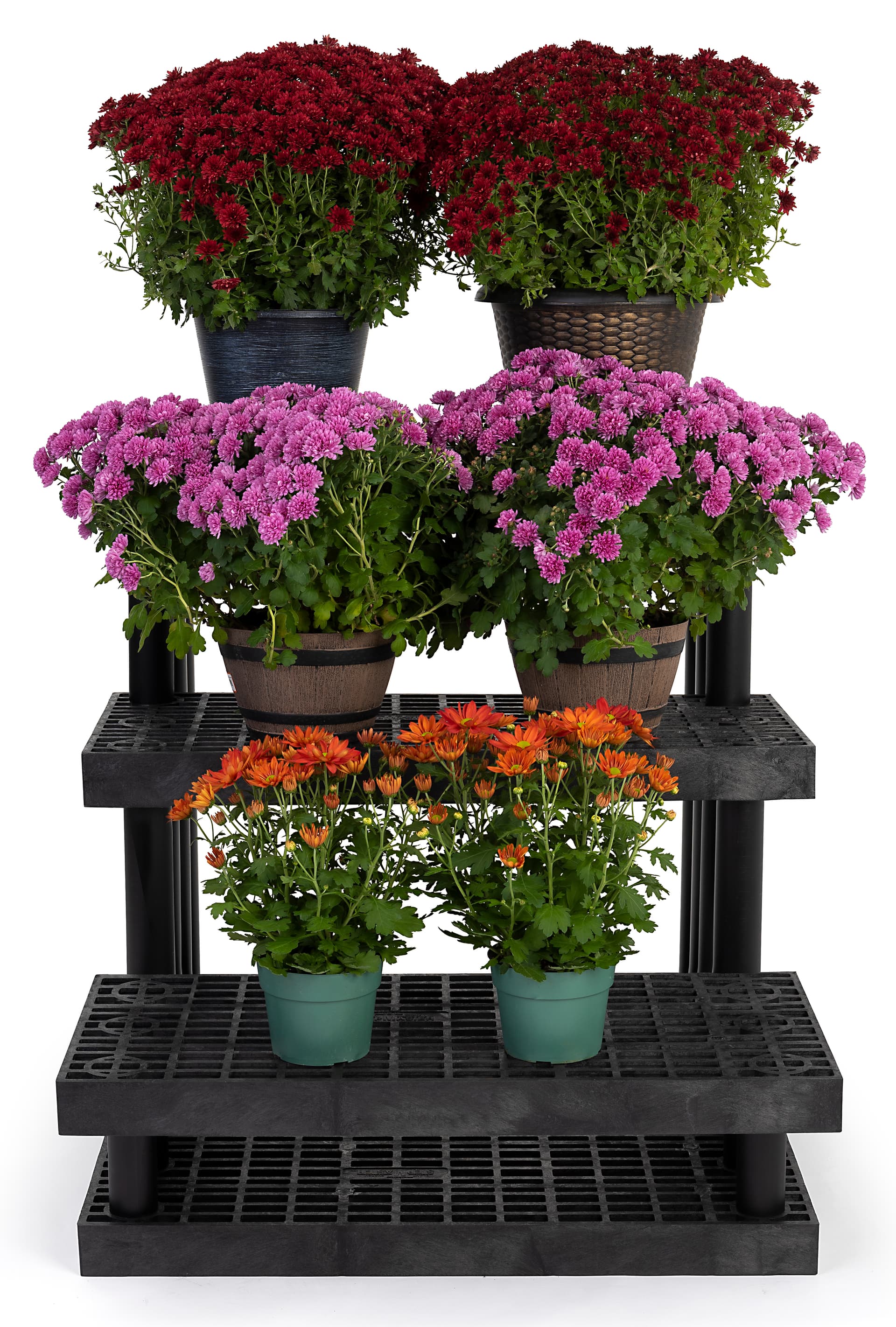 3 Tier Outdoor Display | Recycled Polyethylene Construction | Displays2Go