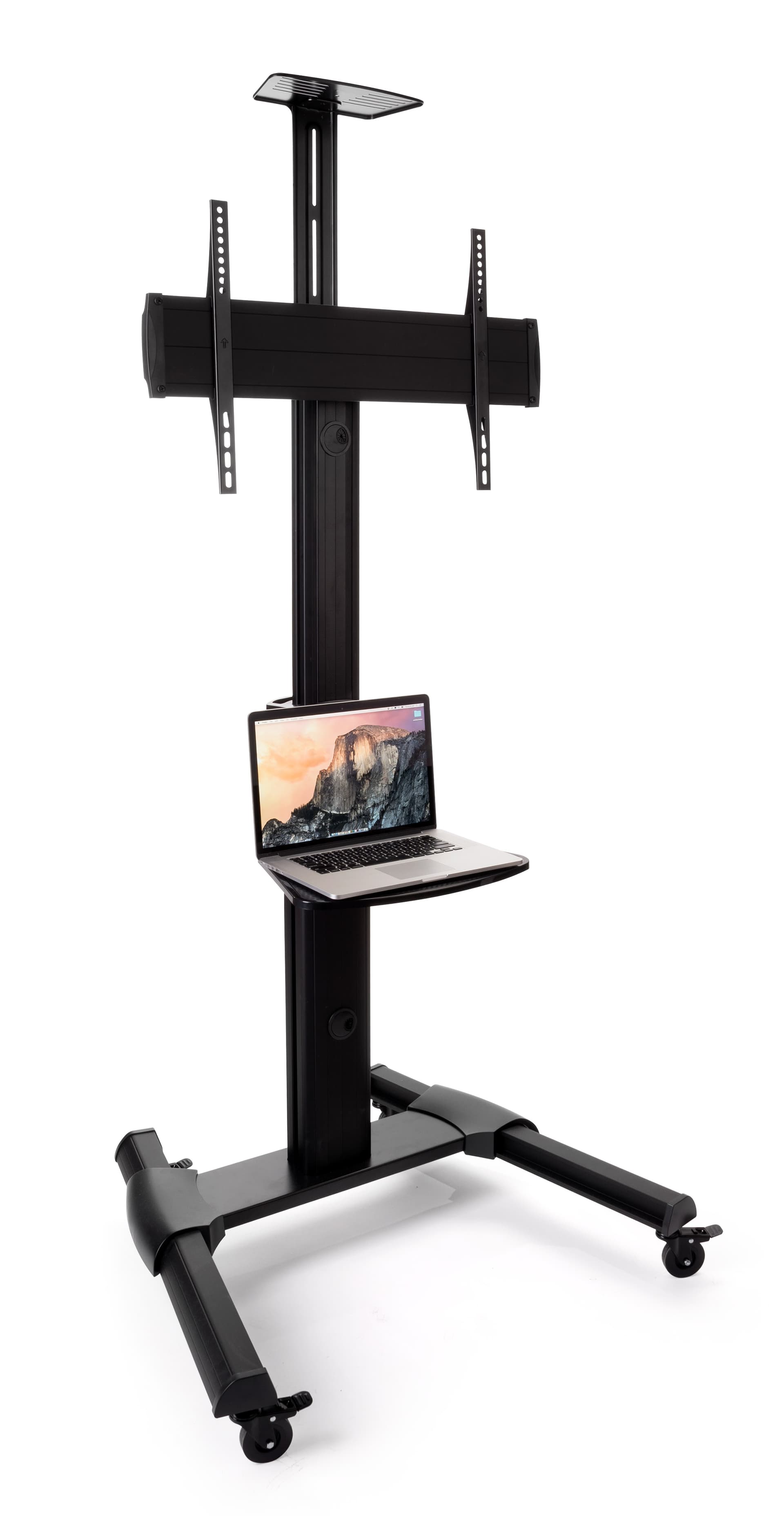 Widescreen Monitor Stand on Wheels | For 37"-70" TV | Displays2Go
