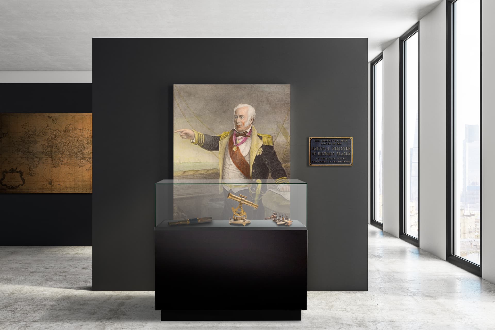 Frameless Glass Display Cabinet | Pneumatic Locking System | Displays2Go