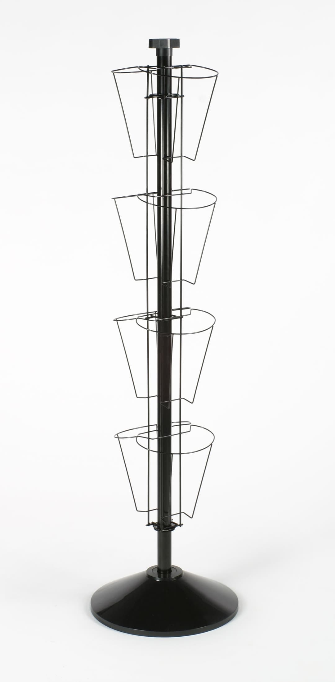 Spinning Magazine & Literature Rack | Full-View Open Front Pockets ...